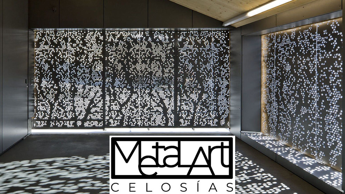 Celosías Decorativas y Paneles en Metal de Acero para Puertas Balcones ...